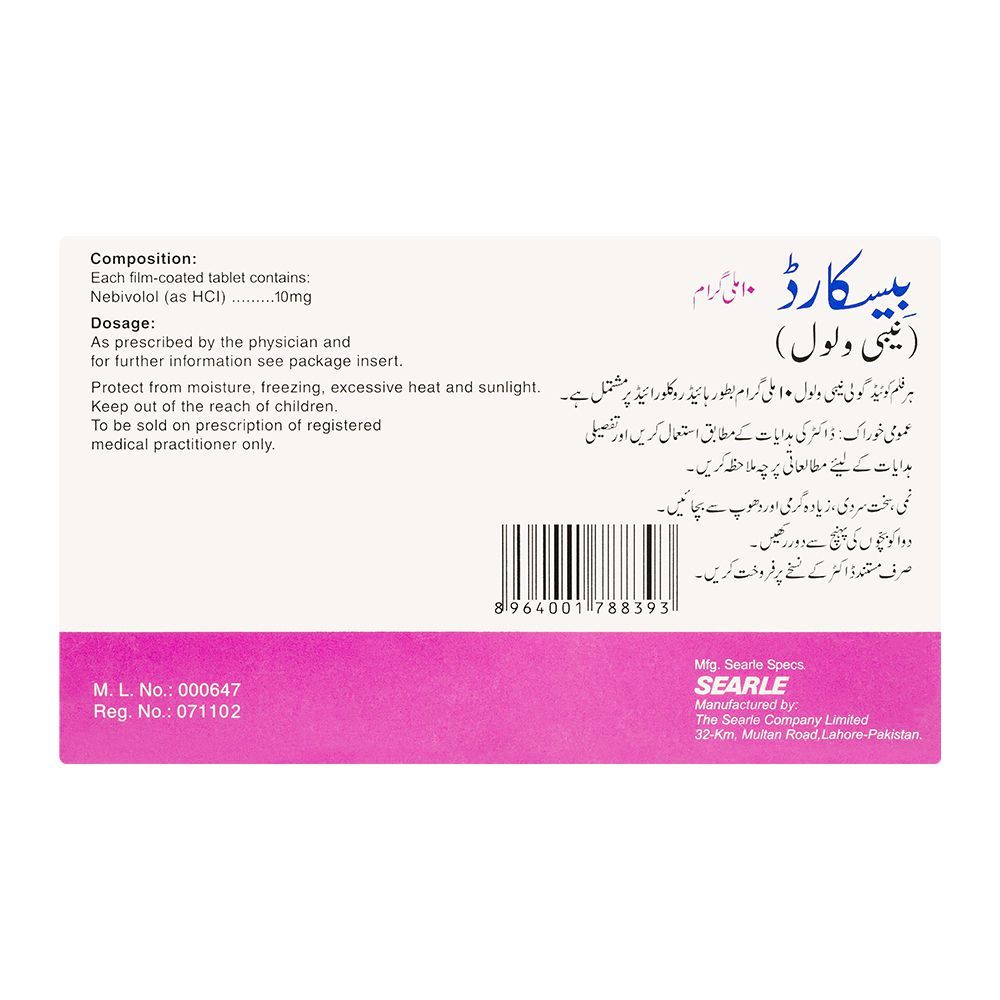 Purchase Searle Byscard Tablet, 10mg, 14-Pack Online at Special Price ...