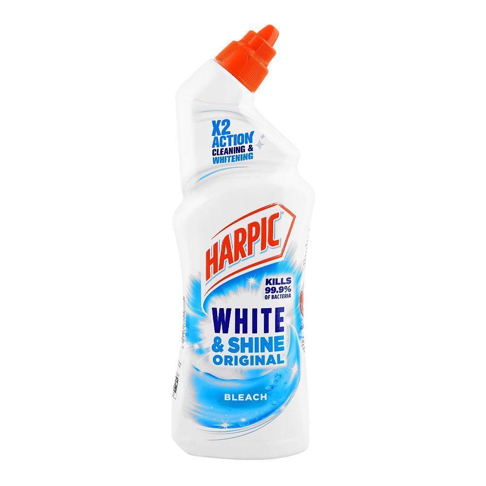 Harpic White & Shine Original Bleach, Toilet Cleaner, 750ml