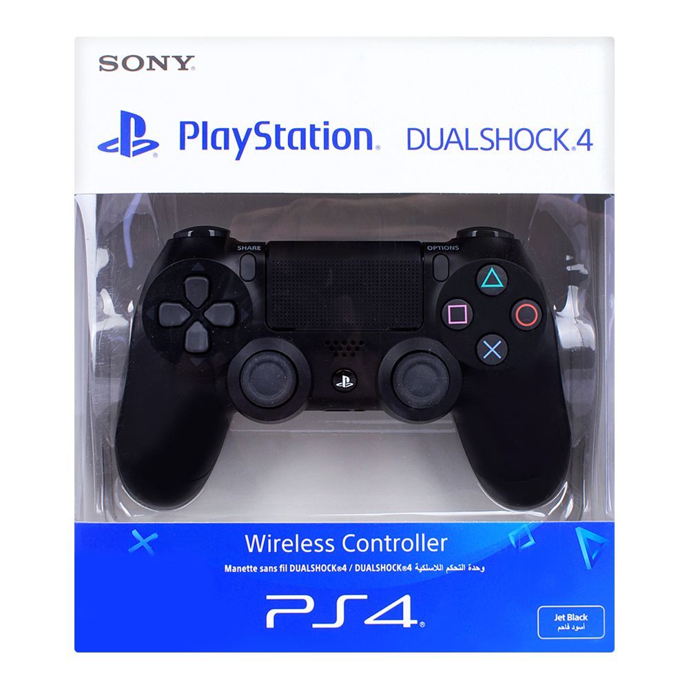 Purchase Sony PS4 Dualshock 4 Wireless Controller Jet Black Online at ...