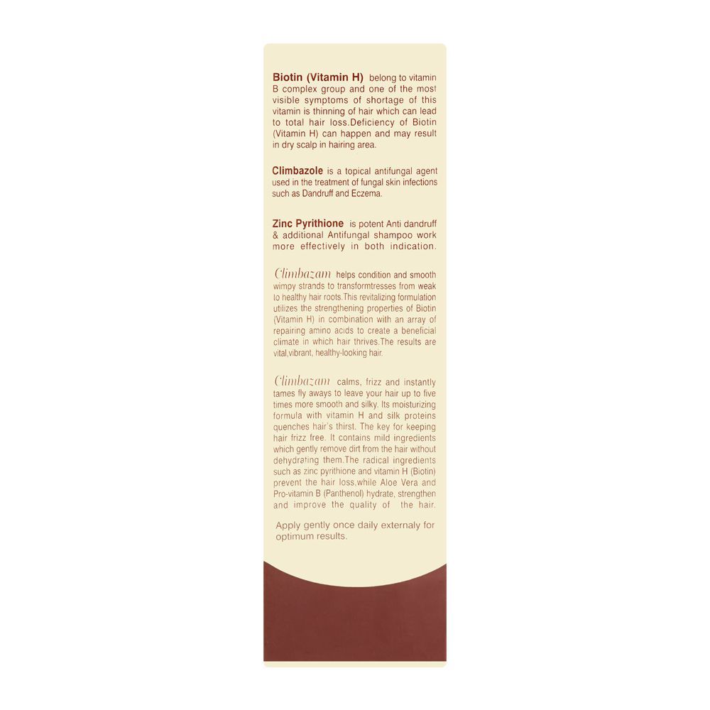 Climbazam Anti-Dandruff & Anti-Fungal Shampoo, Hair Fall Control ...