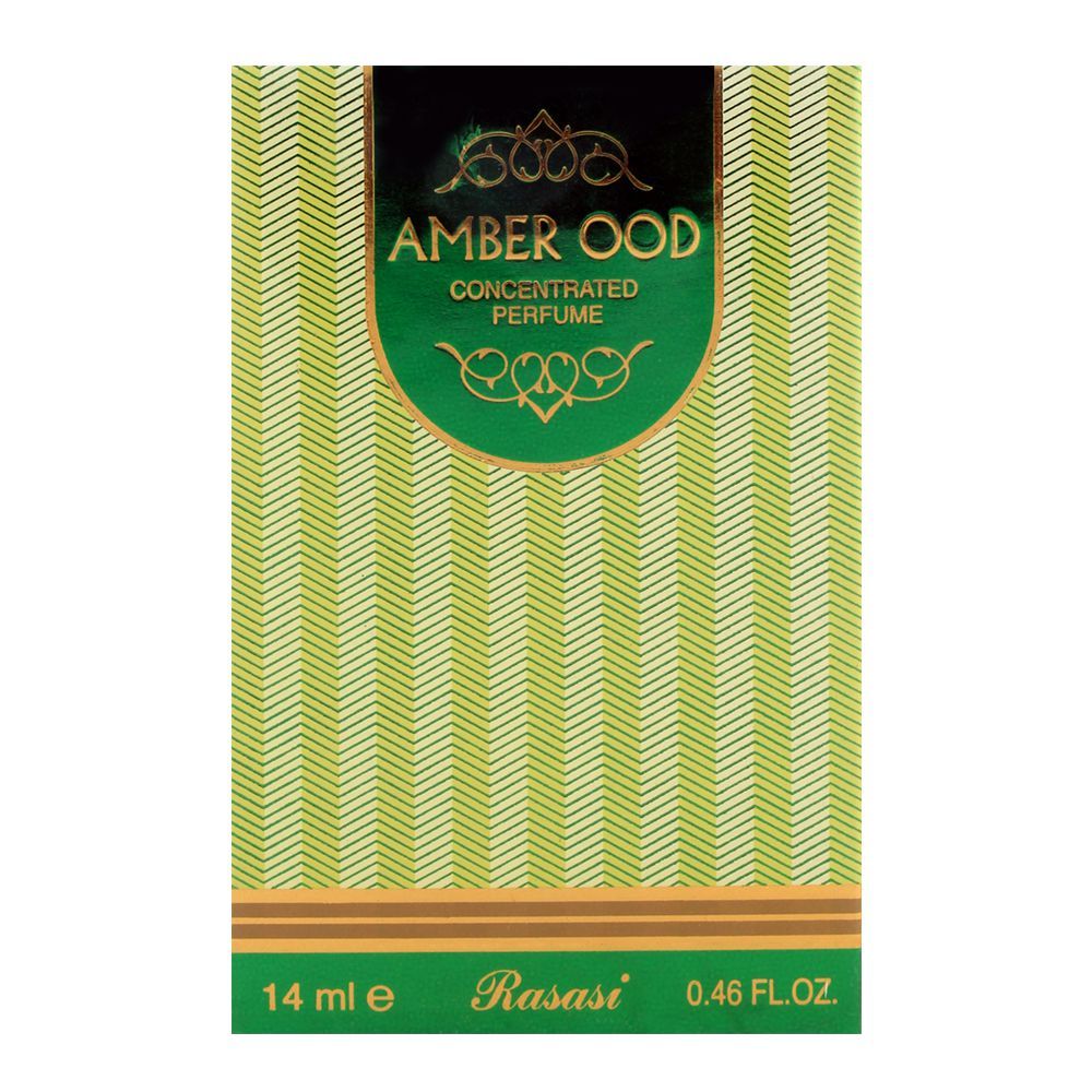 Order Rasasi Amber Ood Concentrated Perfume Oil 14ml Online at Best ...