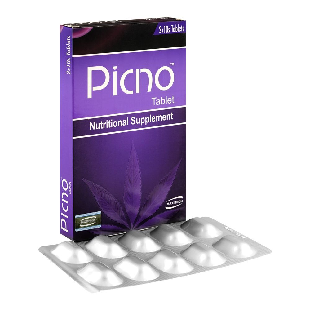 Picno Nutritional Supplement, Box (20 Tablets)