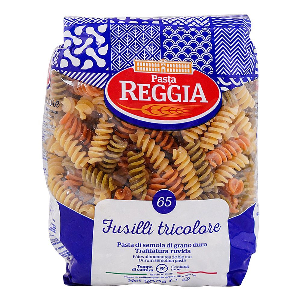 Order Reggia Fusilli Tricolore Pasta, 500g Online at Special Price in ...