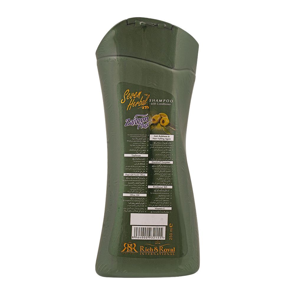 Purchase Seven Herbal Zaitoon Plus Shampoo, 250ml Online at Special ...