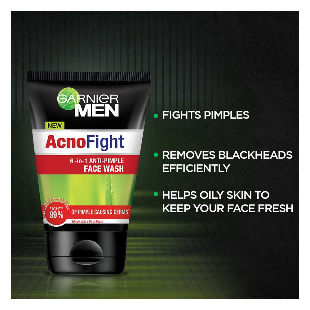 Purchase Garnier Men Acno Fight Anti-Pimple Face Wash 100g Online at ...