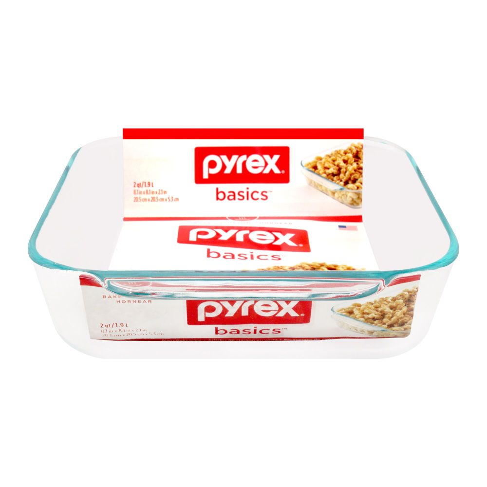 Order Pyrex Square Baking Dish, 1.9L, 8 Inches, 20cm, 1105395 Online at ...