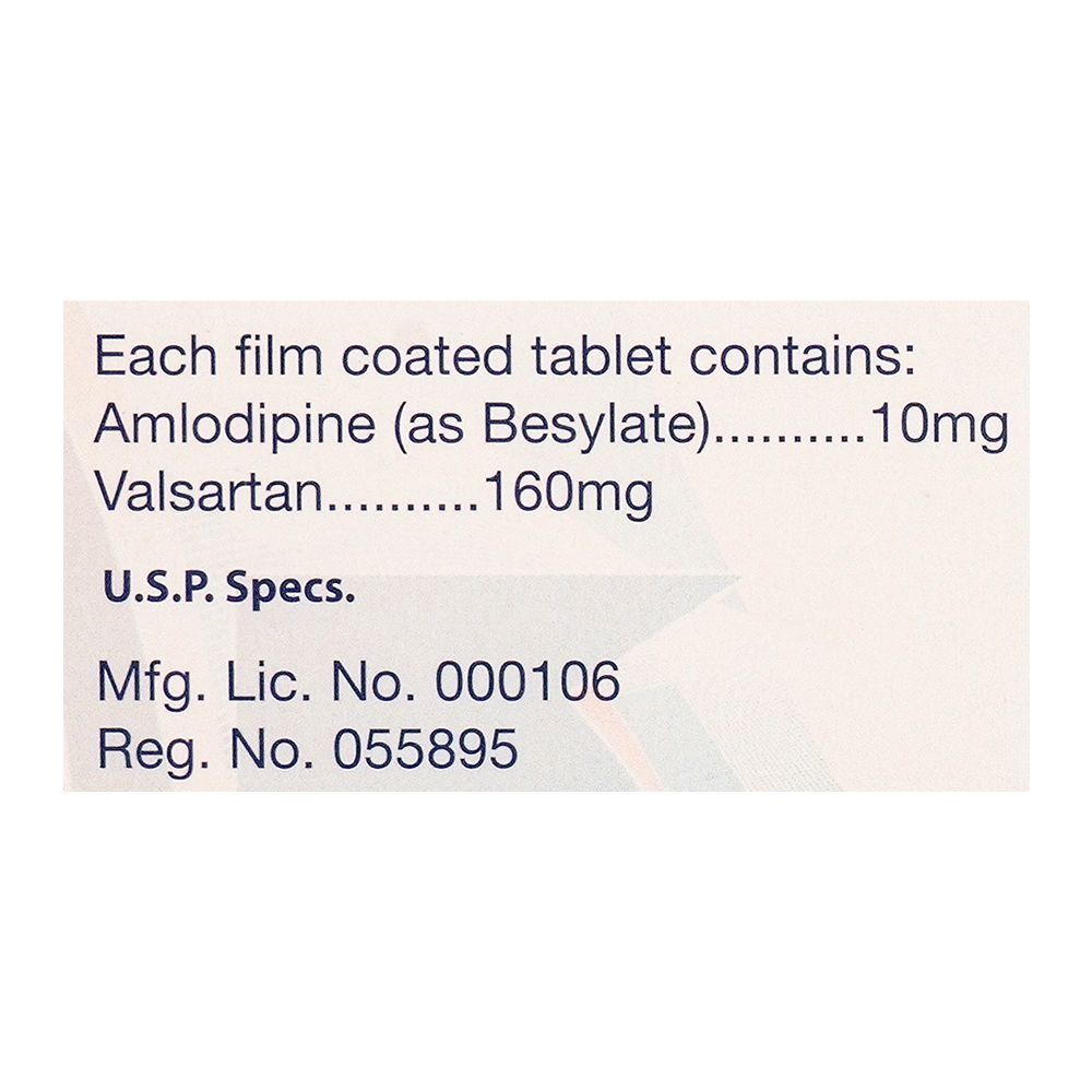 Order Tabros Pharma Valtec-AM Tablet, 10/160mg, 28-Pack Online at Best ...