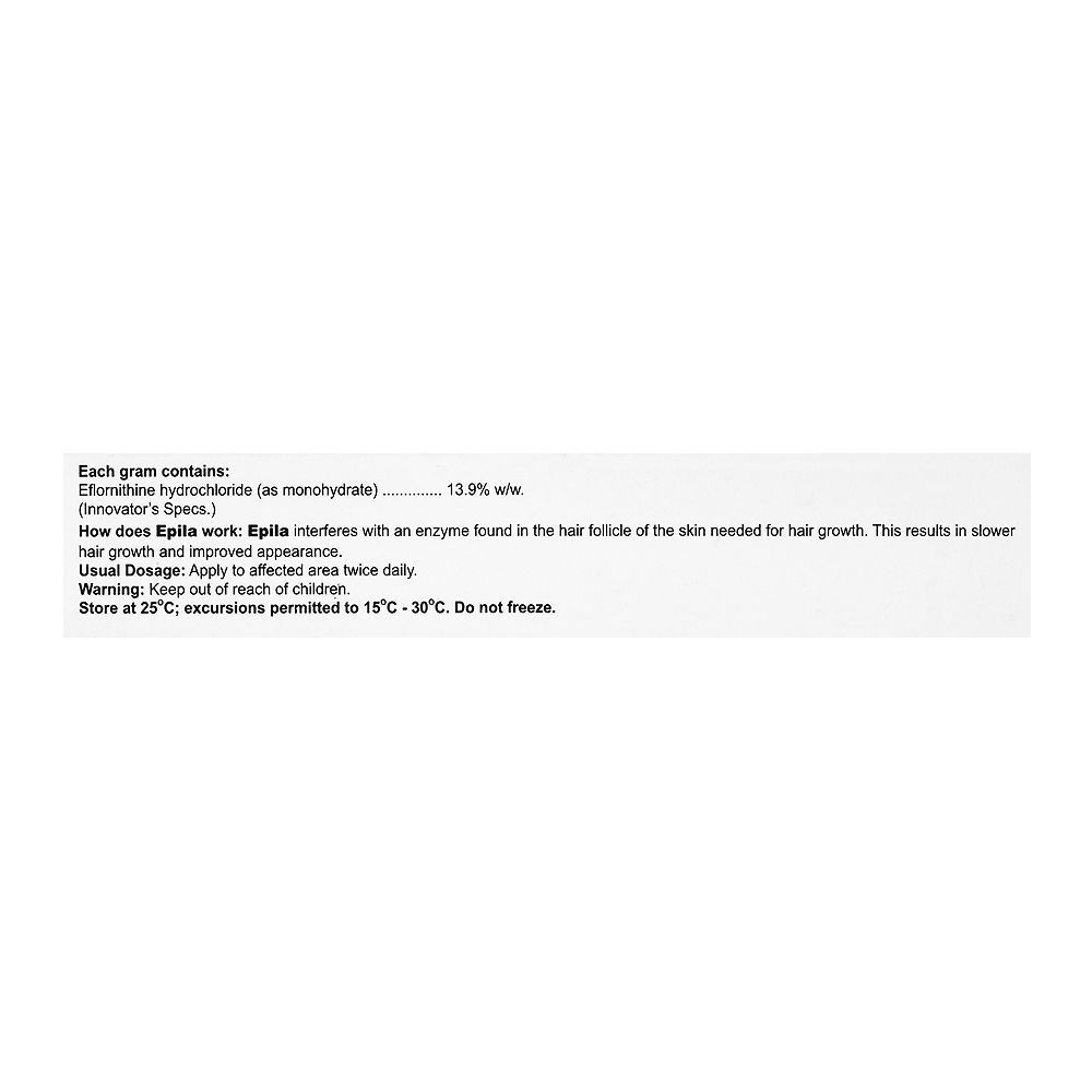 Valor Pharmaceuticals Epila Cream, 15g