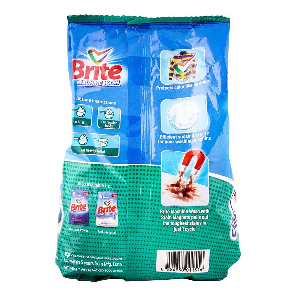 Order Brite Machine Wash Detergent Powder 1000g Online at Special Price ...