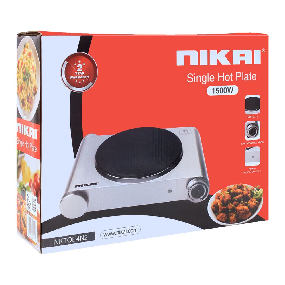 Buy Nikai Electric Single Hotplate, 1200W, NKTOW4N2 Online at Special ...