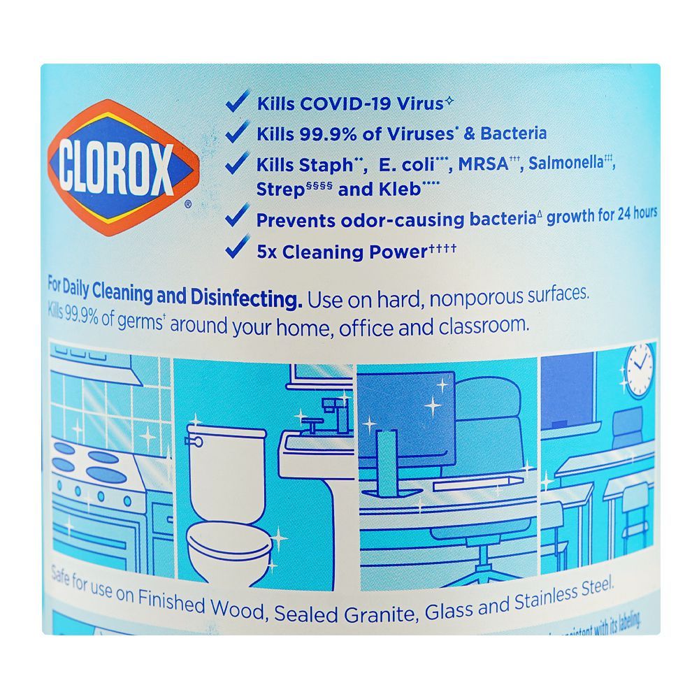 Clorox Disinfecting Wipes, Bleach Free Cleaning Wipes, Fresh Scent, 35-Pack