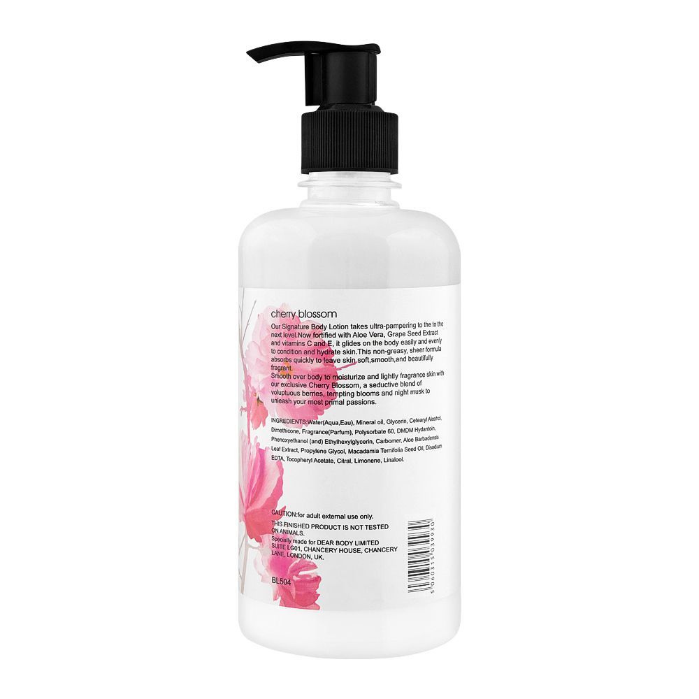 Order Body Luxuries Cherry Blossom Body Lotion, 500ml Online at Best Price in Pakistan - Naheed.pk
