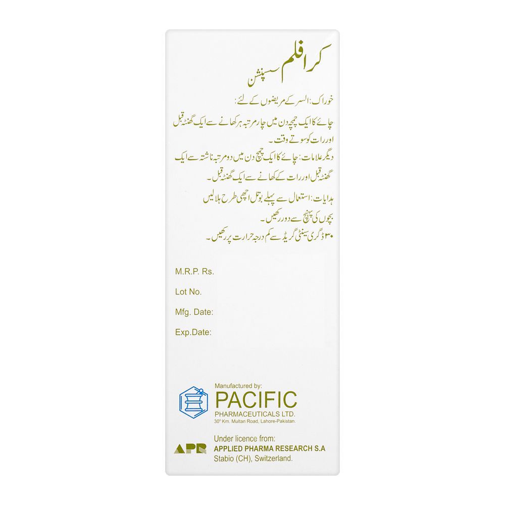 Purchase Pacific Pharmaceuticals Crafilm Suspension, 120ml Online at ...