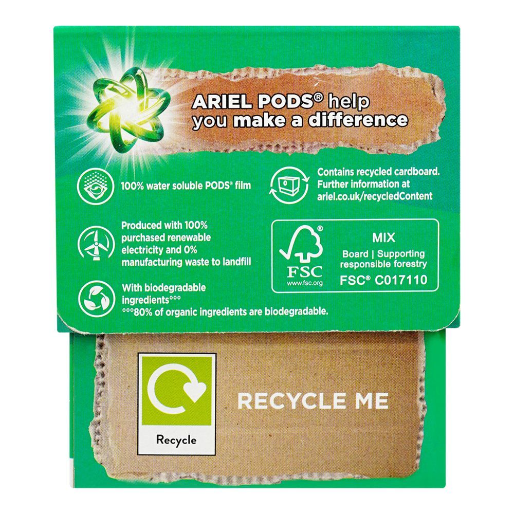 Purchase Ariel All In One Laundry Detergent Powder Pods Color Cold Wash ...