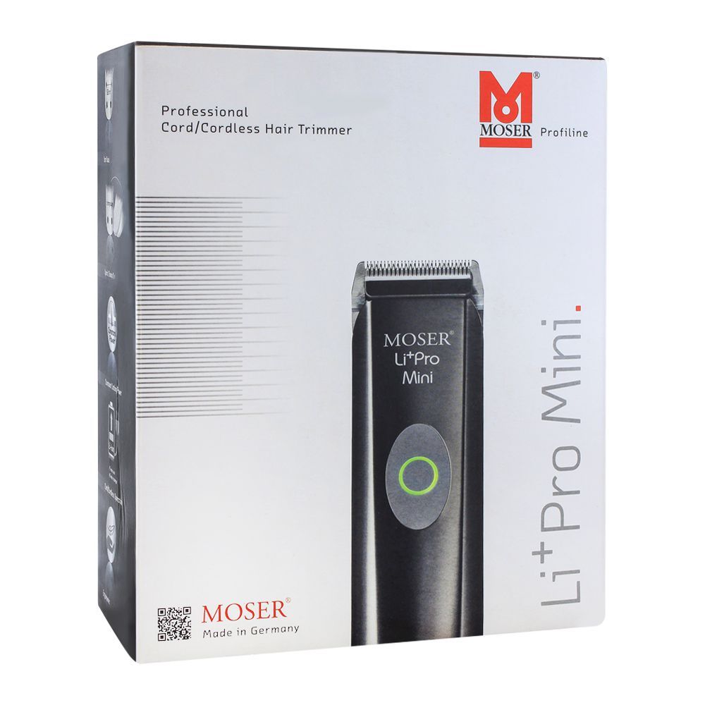 Purchase Moser Professional Li+ Pro Mini Cordless Hair Trimmer, 1584 ...