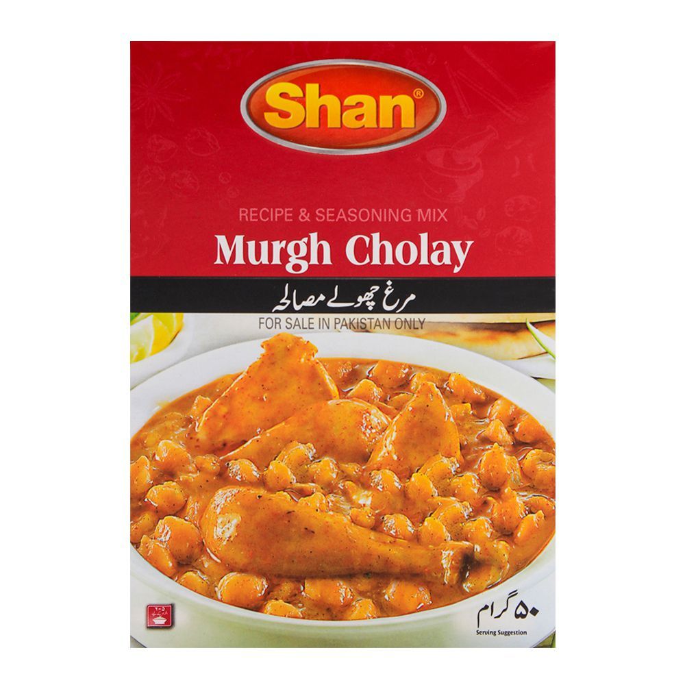 Buy Shan Murgh Cholay Recipe Masala 50gm Online at Special Price in ...