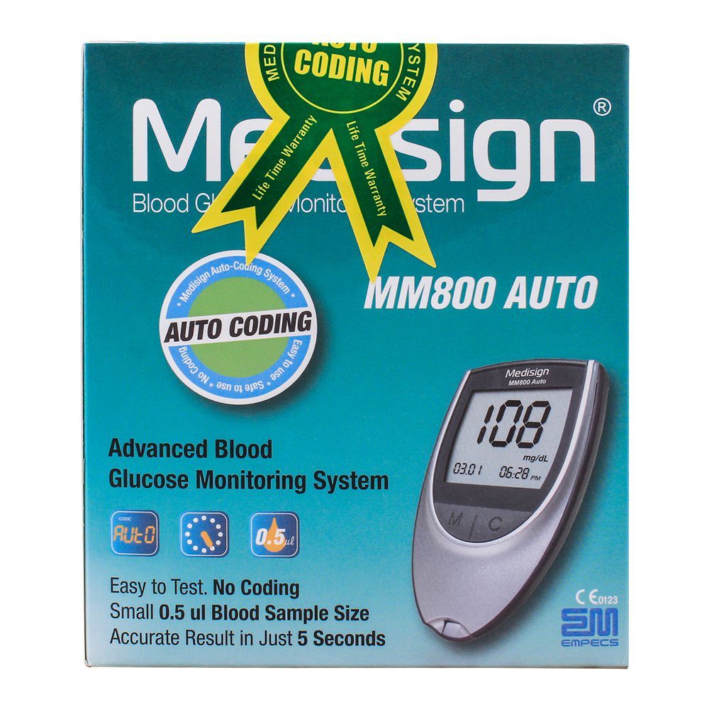 Order Medisign Advanced Blood Glucose Monitoring System, MM800 Auto ...