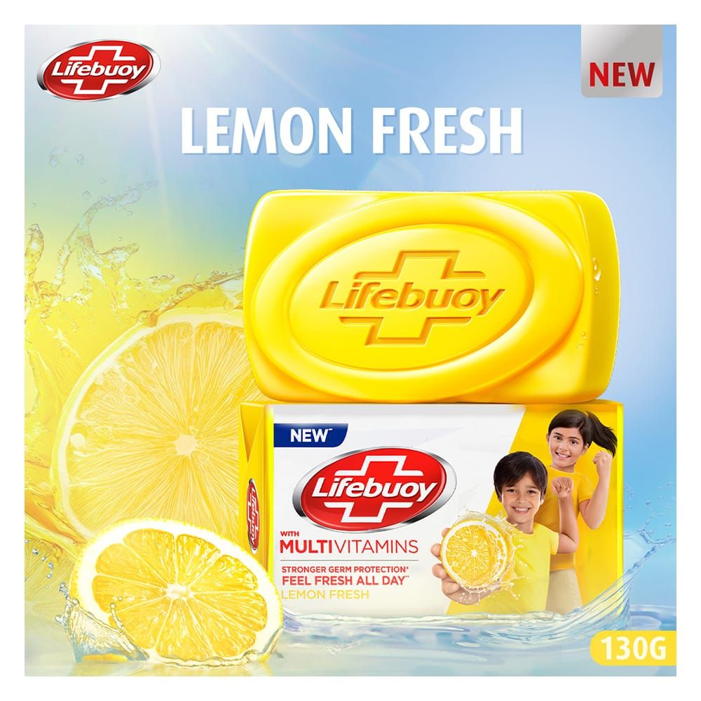 Purchase Lifebuoy Lemon Fresh With Activ Silver Soap 146g Online at ...