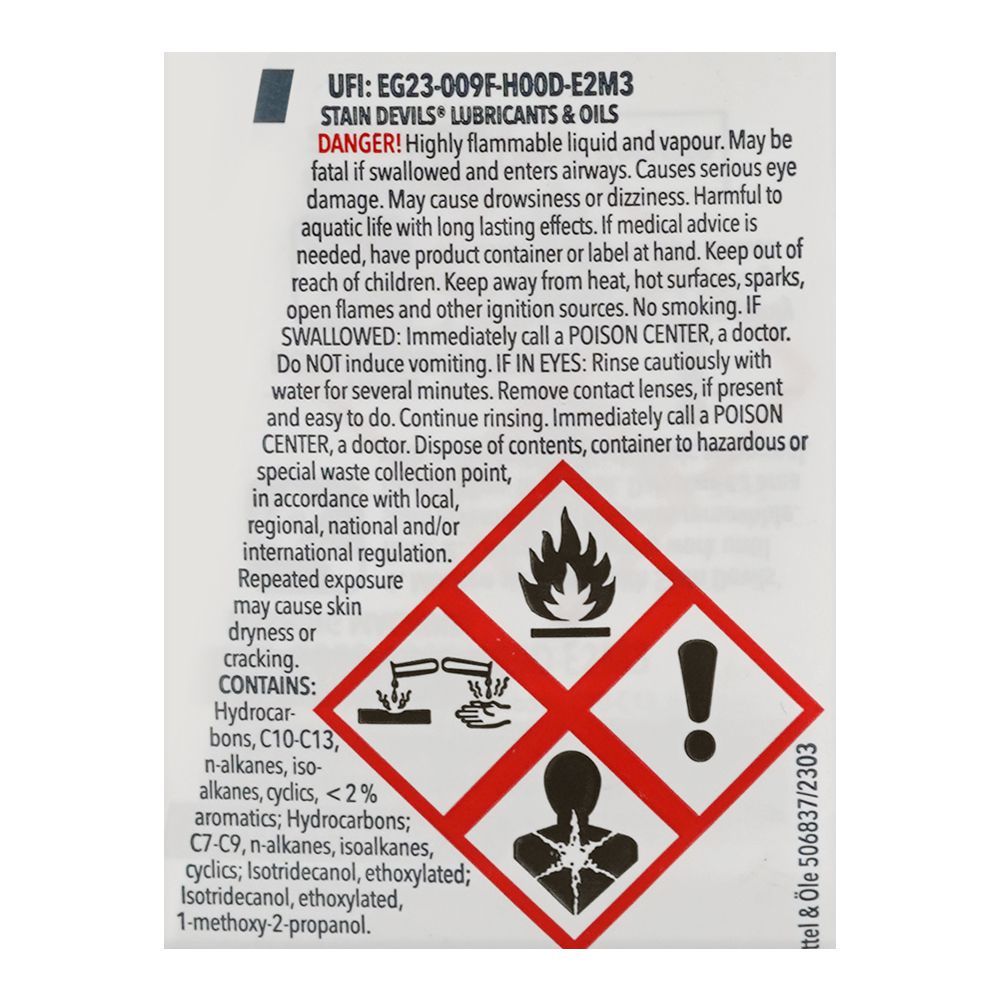 Dr. Beckmann Stain Devils Grease + Lubricant & Paint, 50ml