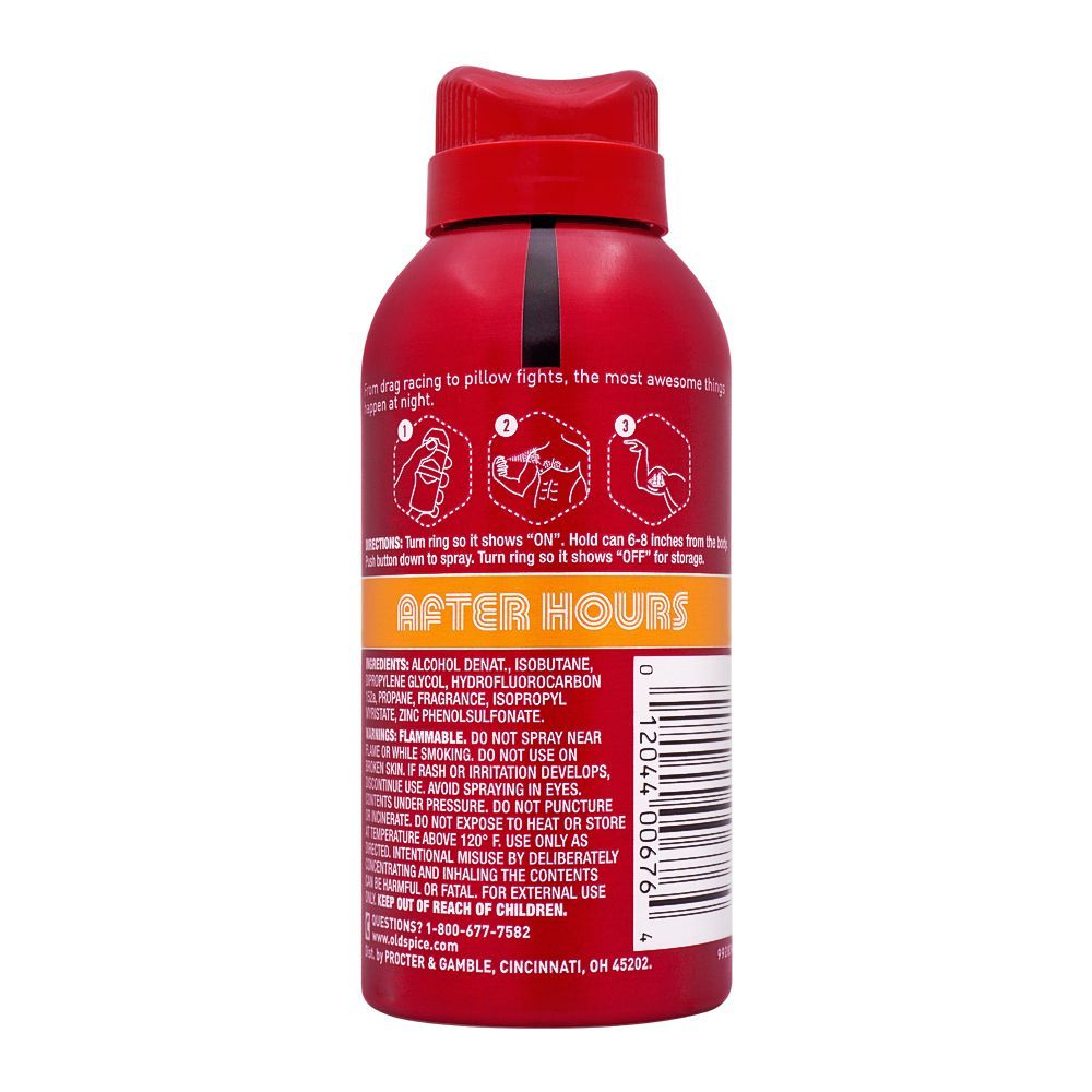 Purchase Old Spice After Hours Body Spray, 113g Online at Best Price in ...
