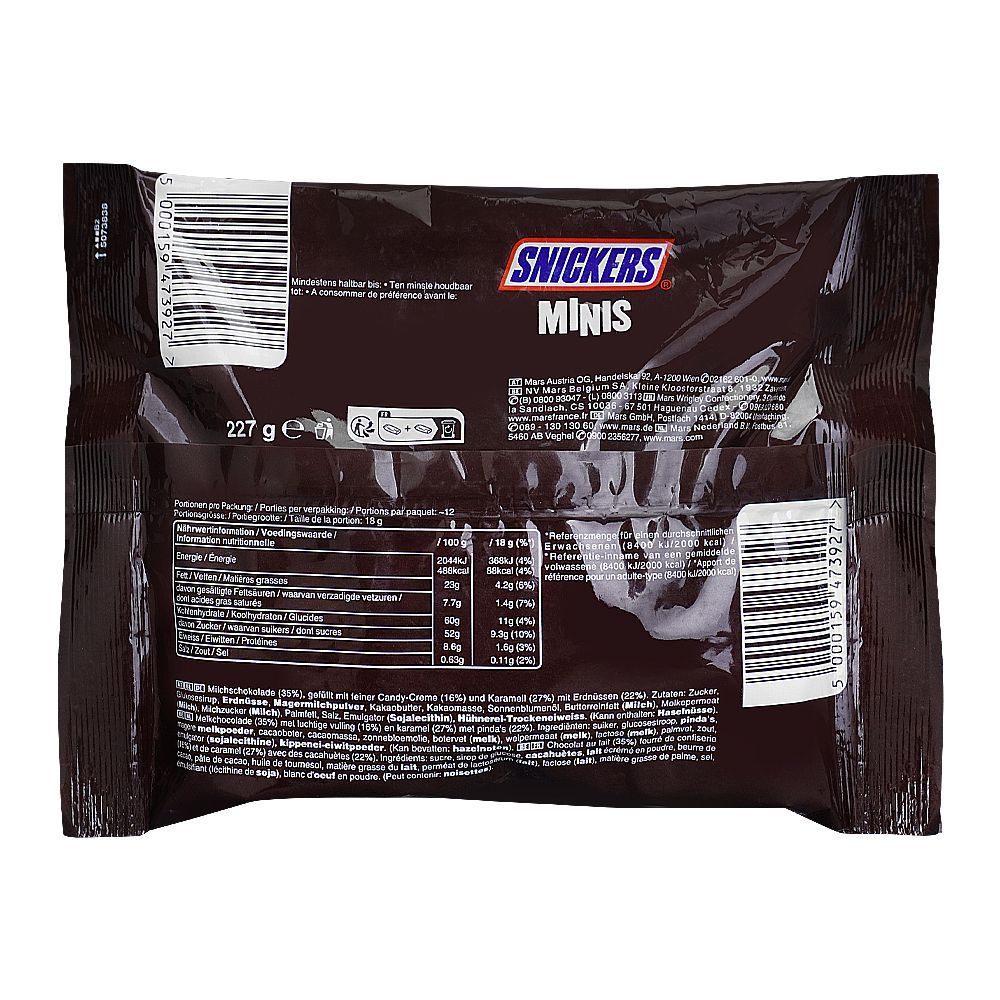 Buy Snickers Minis Chocolate Pack, 227g Online at Best Price in ...