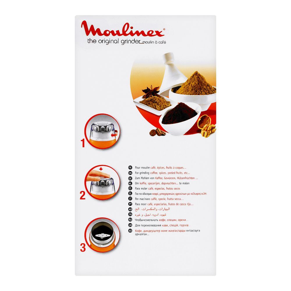 Buy Moulinex Coffee Grinder, 180W, AR110O10 Online at Best Price in ...
