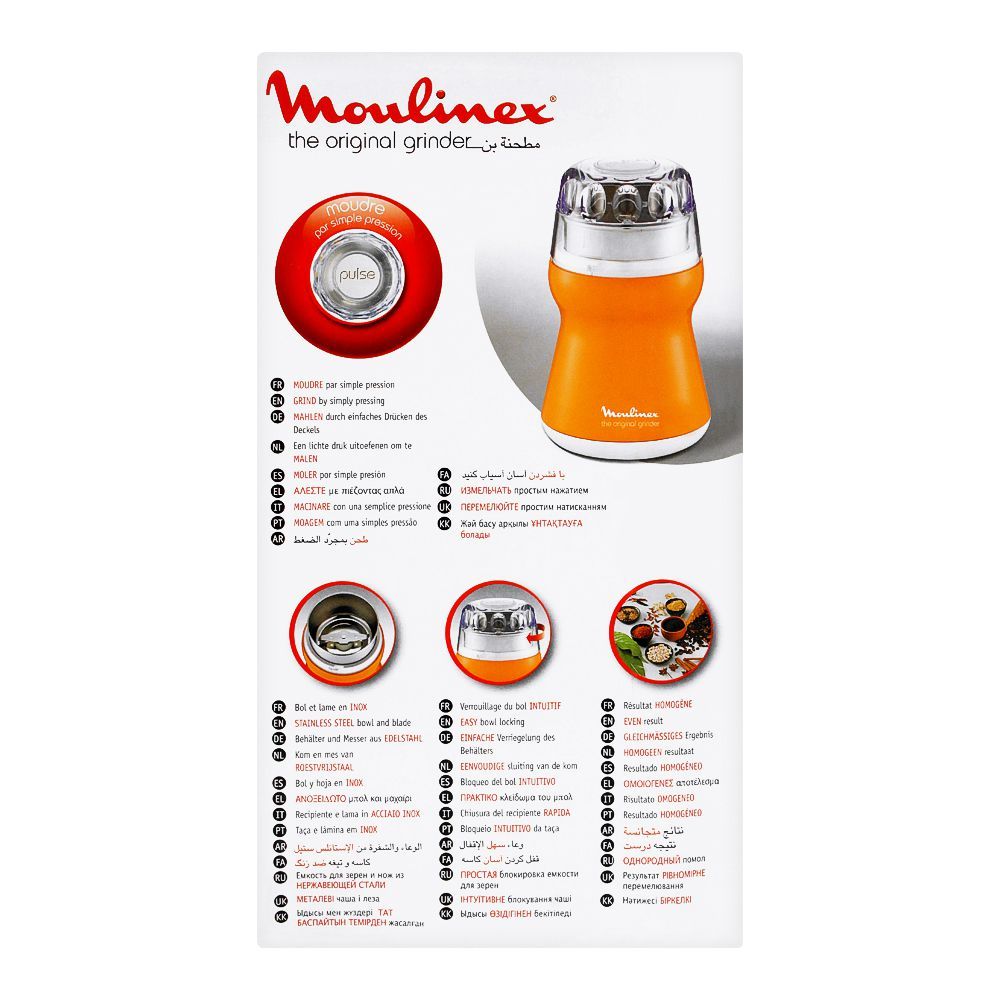 Buy Moulinex Coffee Grinder, 180W, AR110O10 Online at Best Price in ...