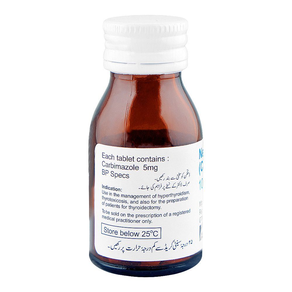 Neomercazole Tablets, Bottle (100 Tablets)