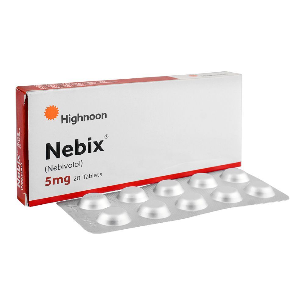 Purchase Highnoon Laboratories Nebix Tablet, 5mg, 20-Pack Online at Special Price in Pakistan ...
