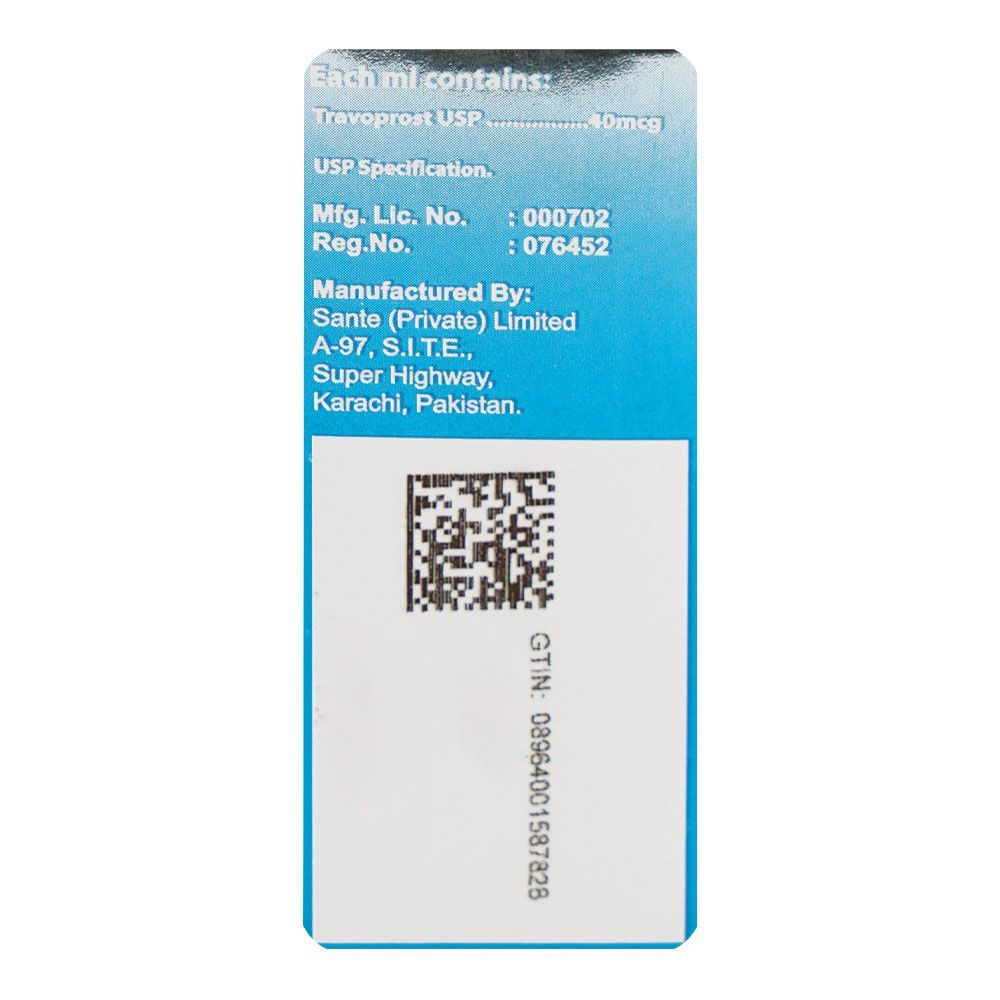 Travost Eye Drops, 2.5ml