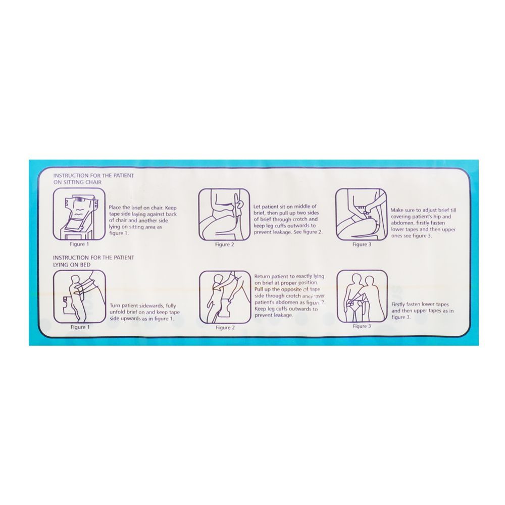Buy "Leo PlusReliable Adult Diapers, Large, 38x59 Inches, 10-Pack ...