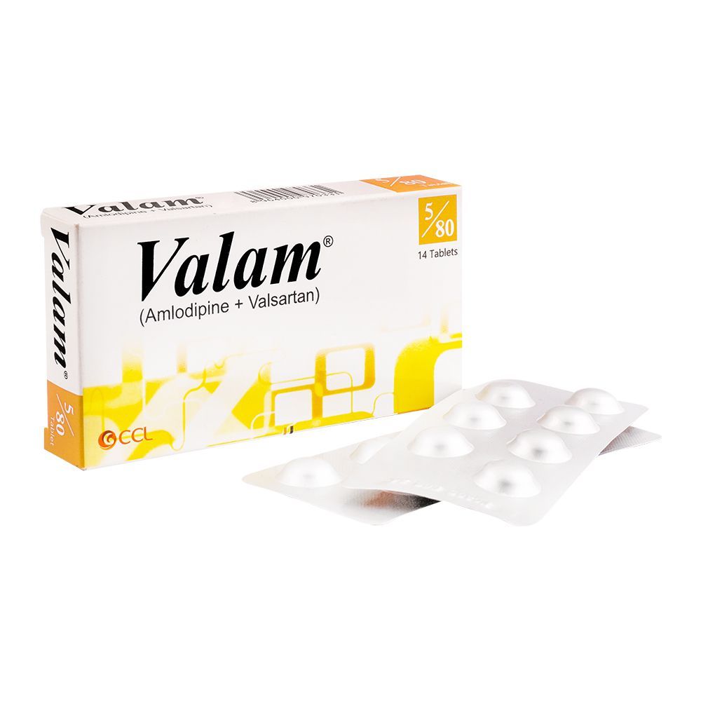 Order CCL Pharmaceuticals Valam Tablet, 5/80mg, 14-Pack Online at Best ...