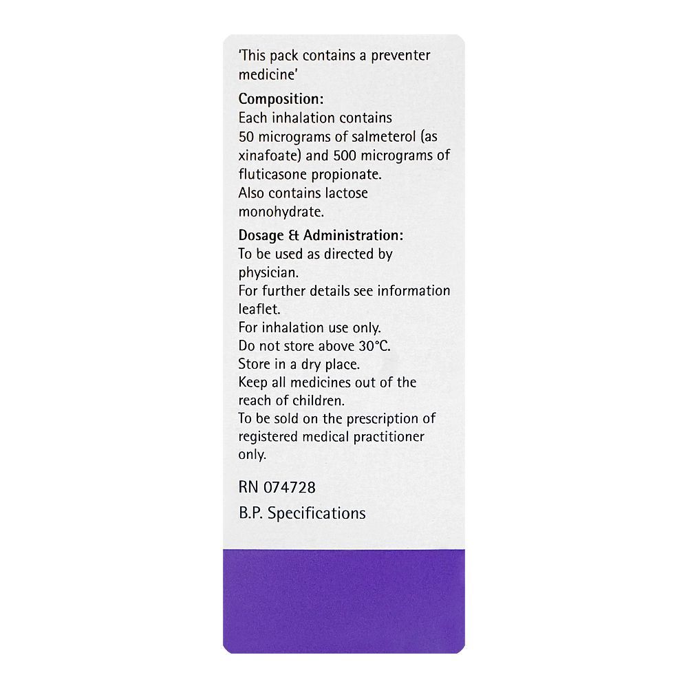 GSK Seretide Diskus, 50/500mg, 60-Doses