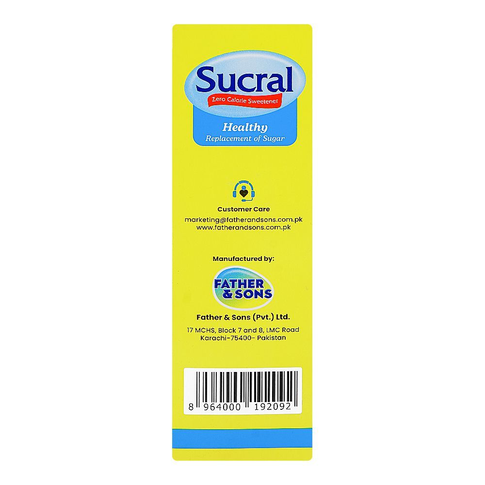 Purchase Sucral Zero Calorie Sweetener Sachets Box, 200-Pack Online at ...