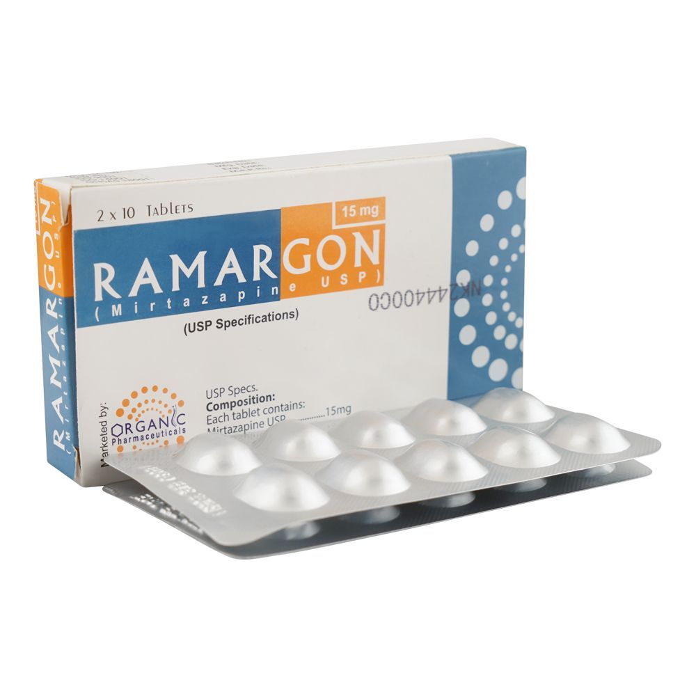 Organic Pharmaceutical Ramargon, 15mg, 20-Pack Tablets Box