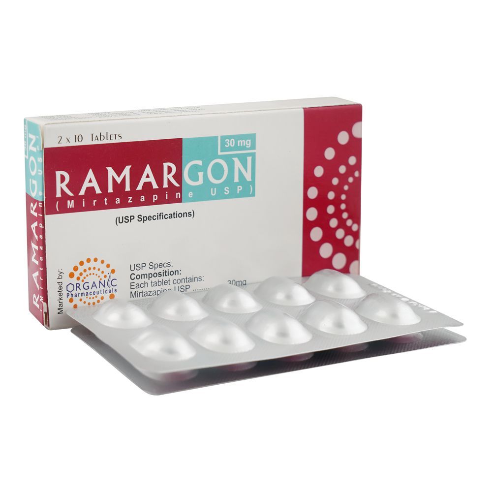 Organic Pharmaceutical Ramargon, 30mg, 20 Tablets Box
