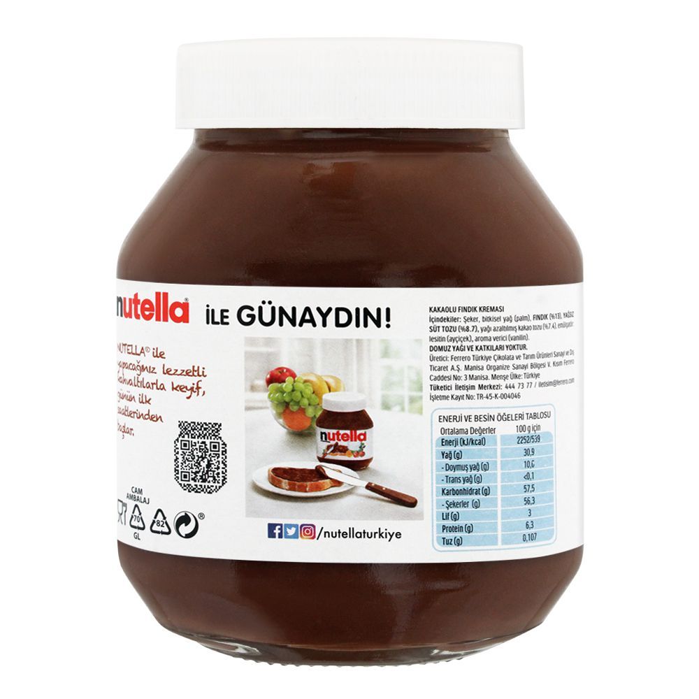 Order Nutella Hazelnut Cocoa Spread, 750g Online at Best Price in ...