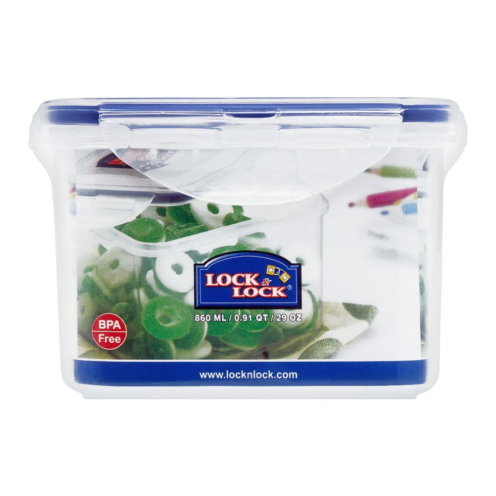 Purchase Lock & Lock Air Tight Square Tall Food Container, 860ml ...