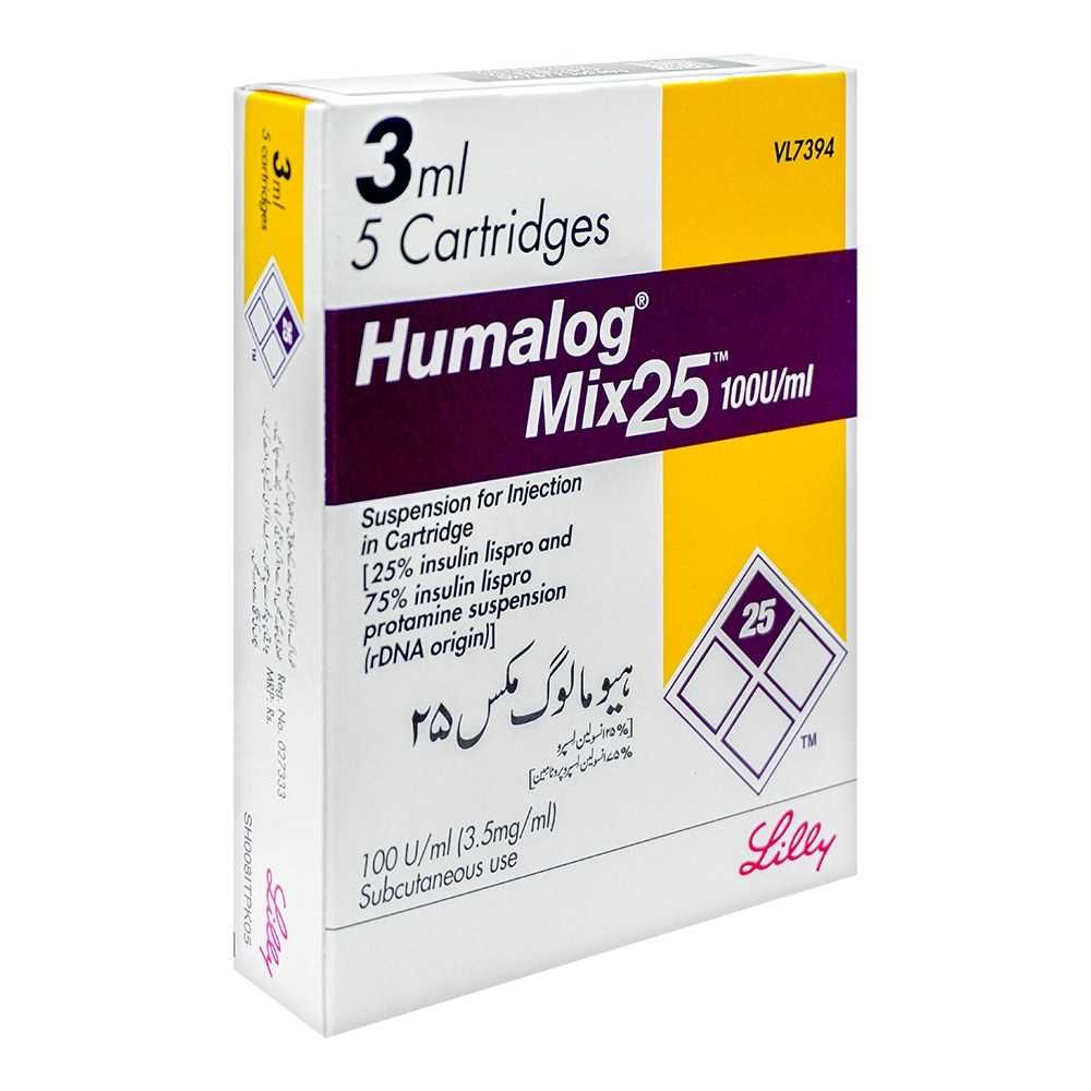 Purchase Eli Lilly Humalog Mix 25 Inj 100iuml Online at Special Price ...