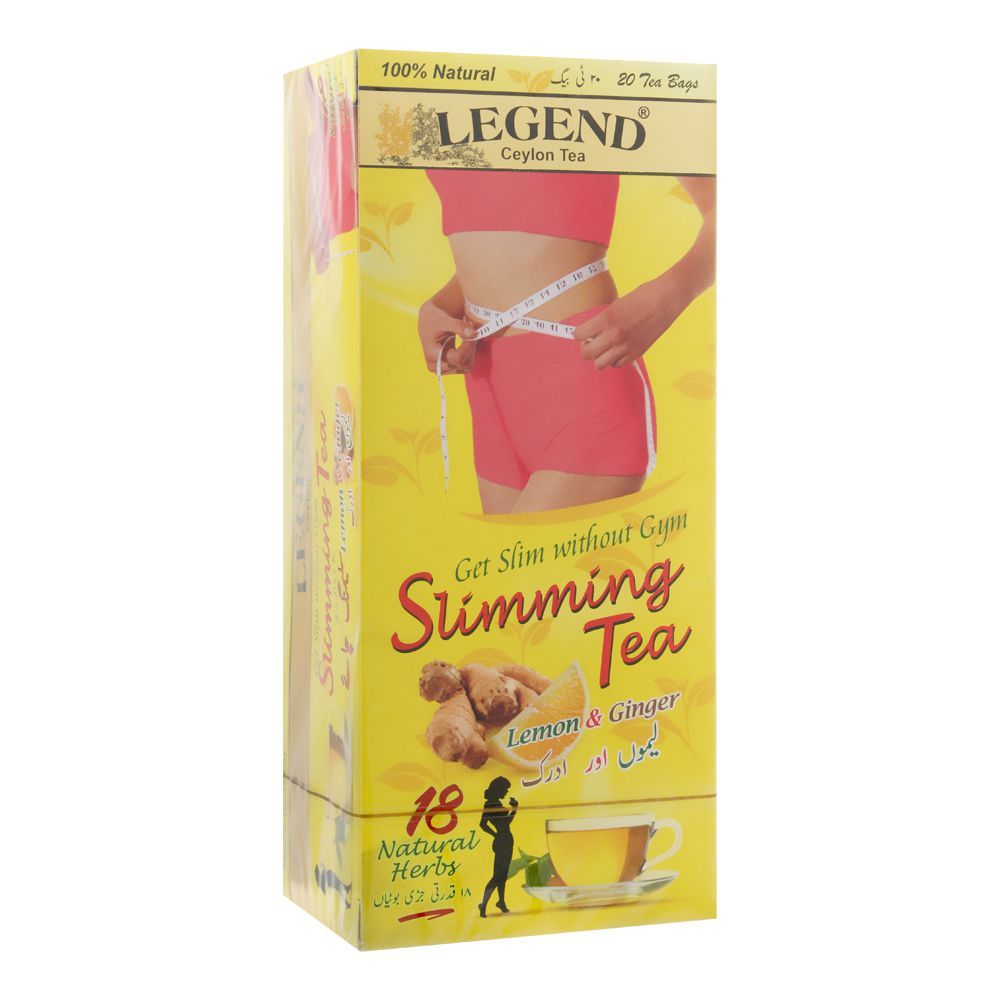 Order Legend Slimming Tea, Lemon & Ginger, 20 Tea Bags Online at Best ...