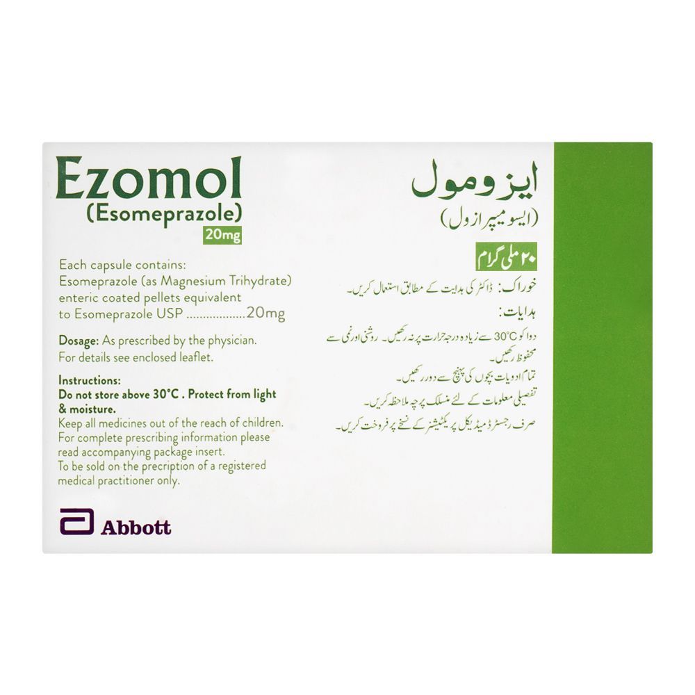Order Abbott Ezomol Capsule, 20mg, 14-Pack Online at Best Price in ...