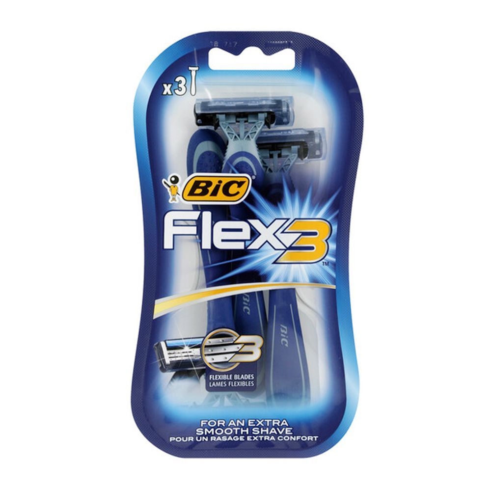 Order BIC Flex 3 Razor, 3-Pack Online at Special Price in Pakistan ...
