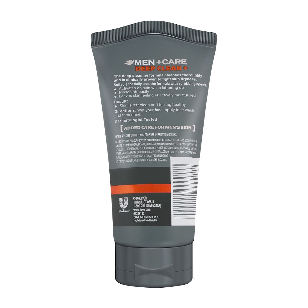 Order Dove Men+Care Deep Clean Face Scrub, 148ml Online at Best Price ...