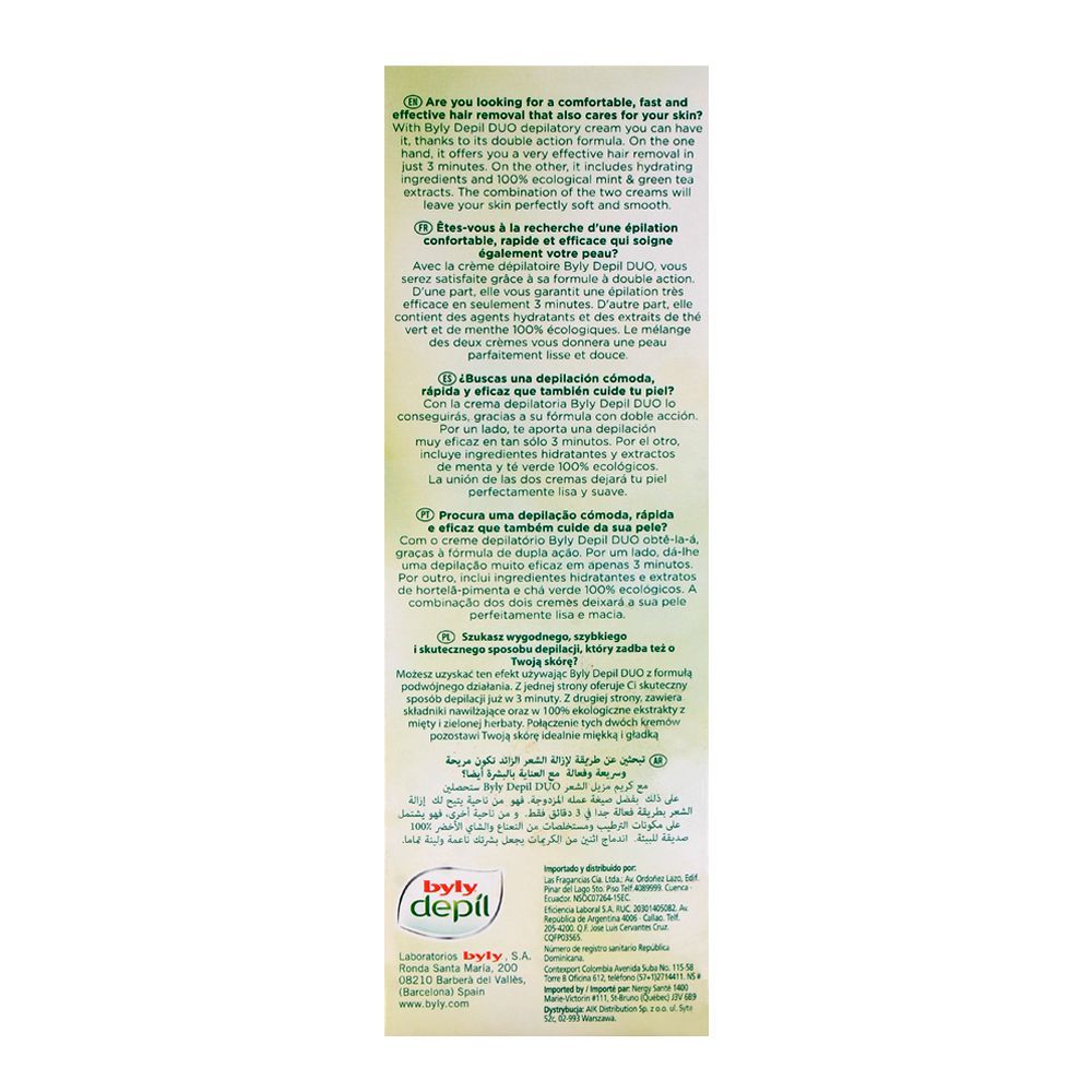 Order Byly Depil Effective & Natural Duo Double Action Hair Removing ...