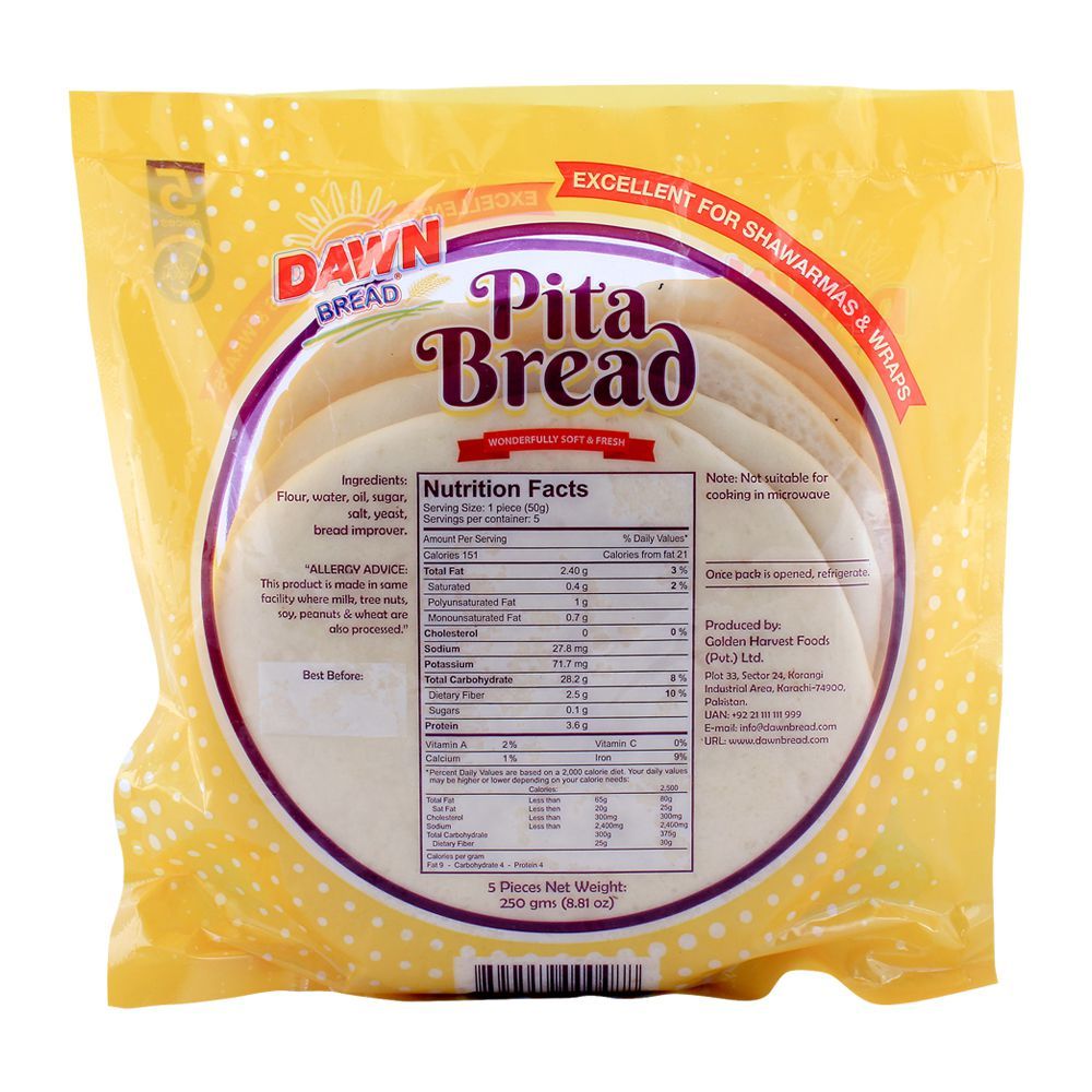 Purchase Dawn Pita Bread 250gm Online at Special Price in Pakistan ...