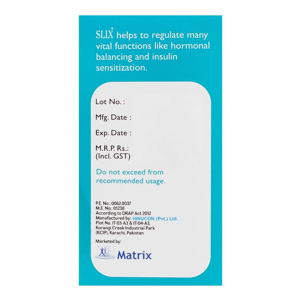 Order Matrix Pharma Slix Sachet, 12-Pack Online at Best Price in ...
