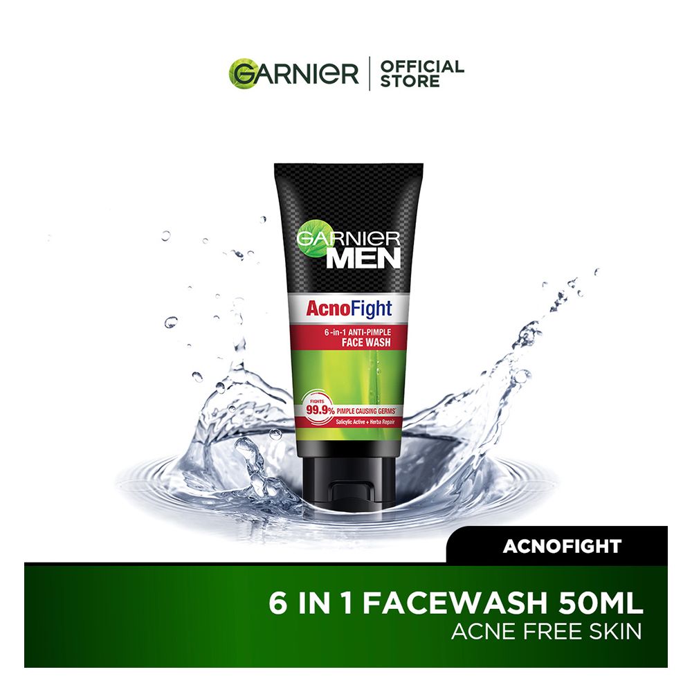 Garnier Men Acnofight 6 In 1 Anti Acne Foam Review