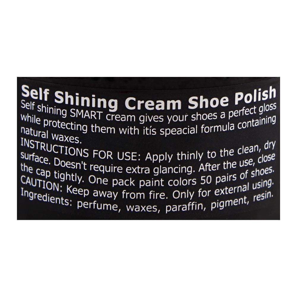Order Smart Collection Cream Shoe Polish, Black, 60ml Online at Best ...