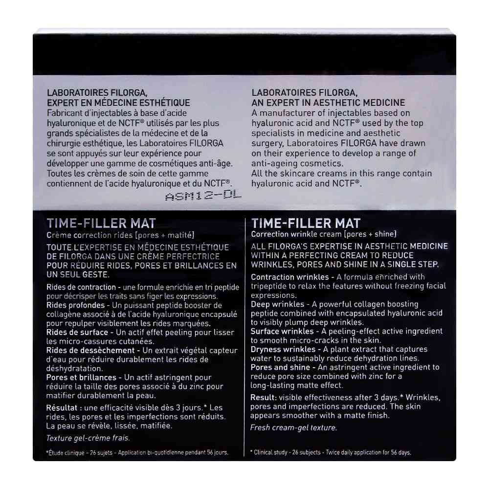 Order Filorga Time-Filler Mat, Wrinkles + Pores Cream, 50ml Online at ...