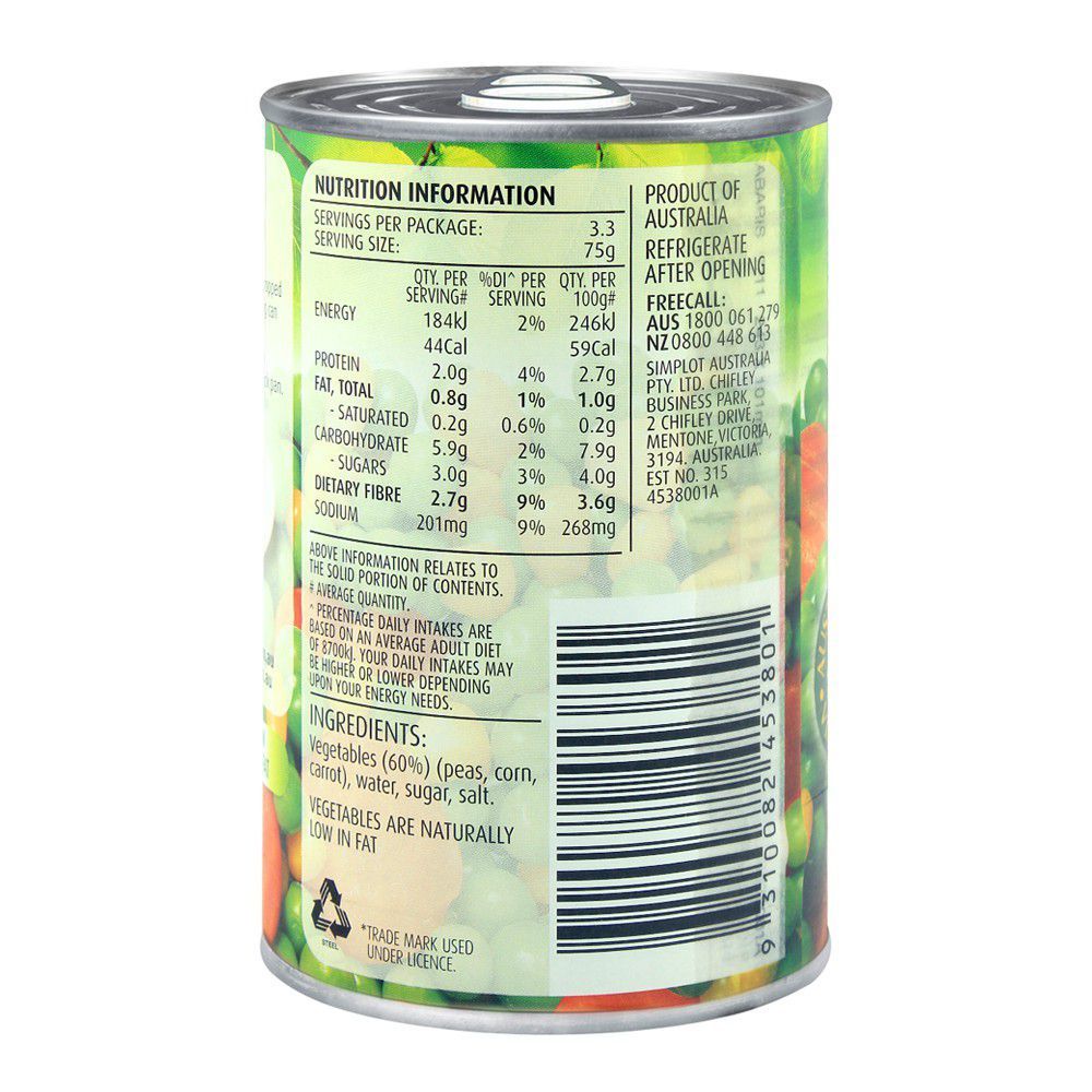 Purchase Edgell Peas Corn & Carrots 420gm Online at Best Price in ...